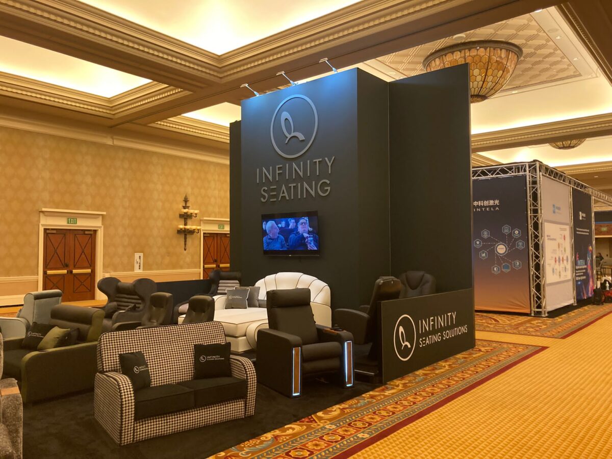 Vegas CinemaCon 2022 | Infinity Seating Solutions