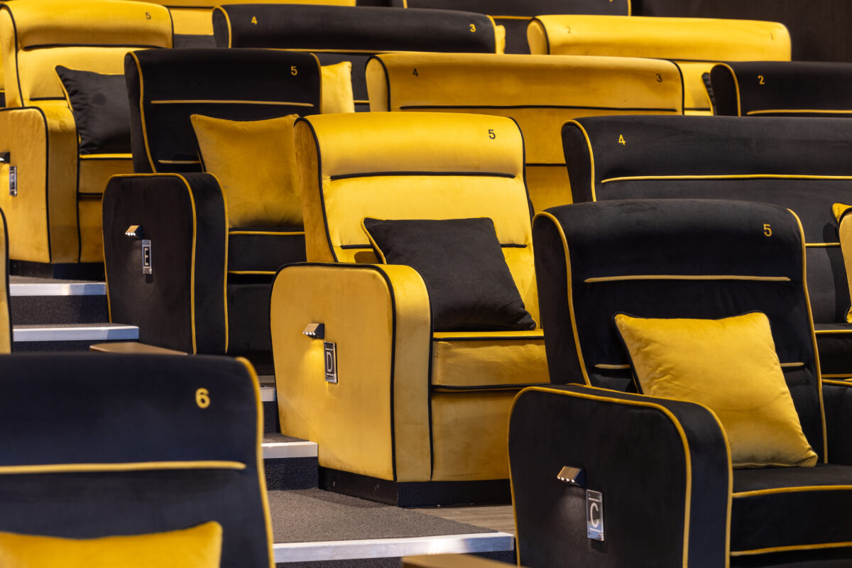 The Lockworks Cinema | Infinity Seating Solutions